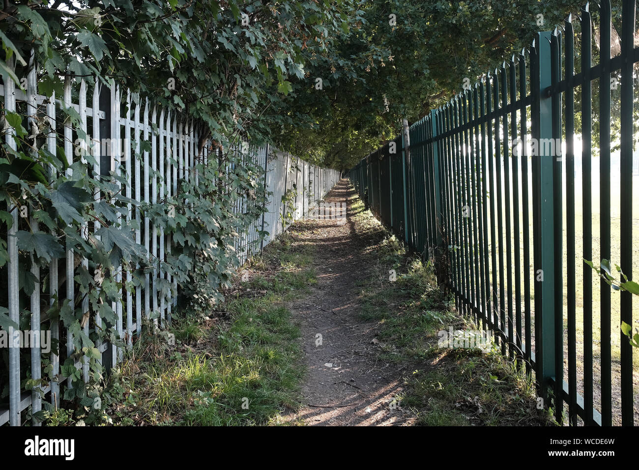 August 2019 - Green chain walk, signs and path Stock Photo - Alamy