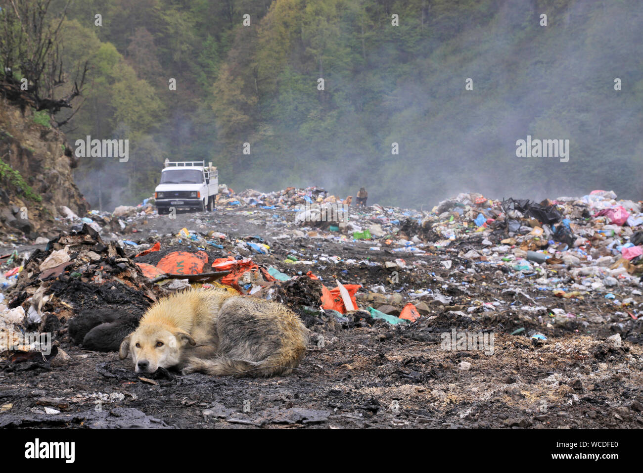Today, solid waste remains a problem. randomly stored solid waste ...