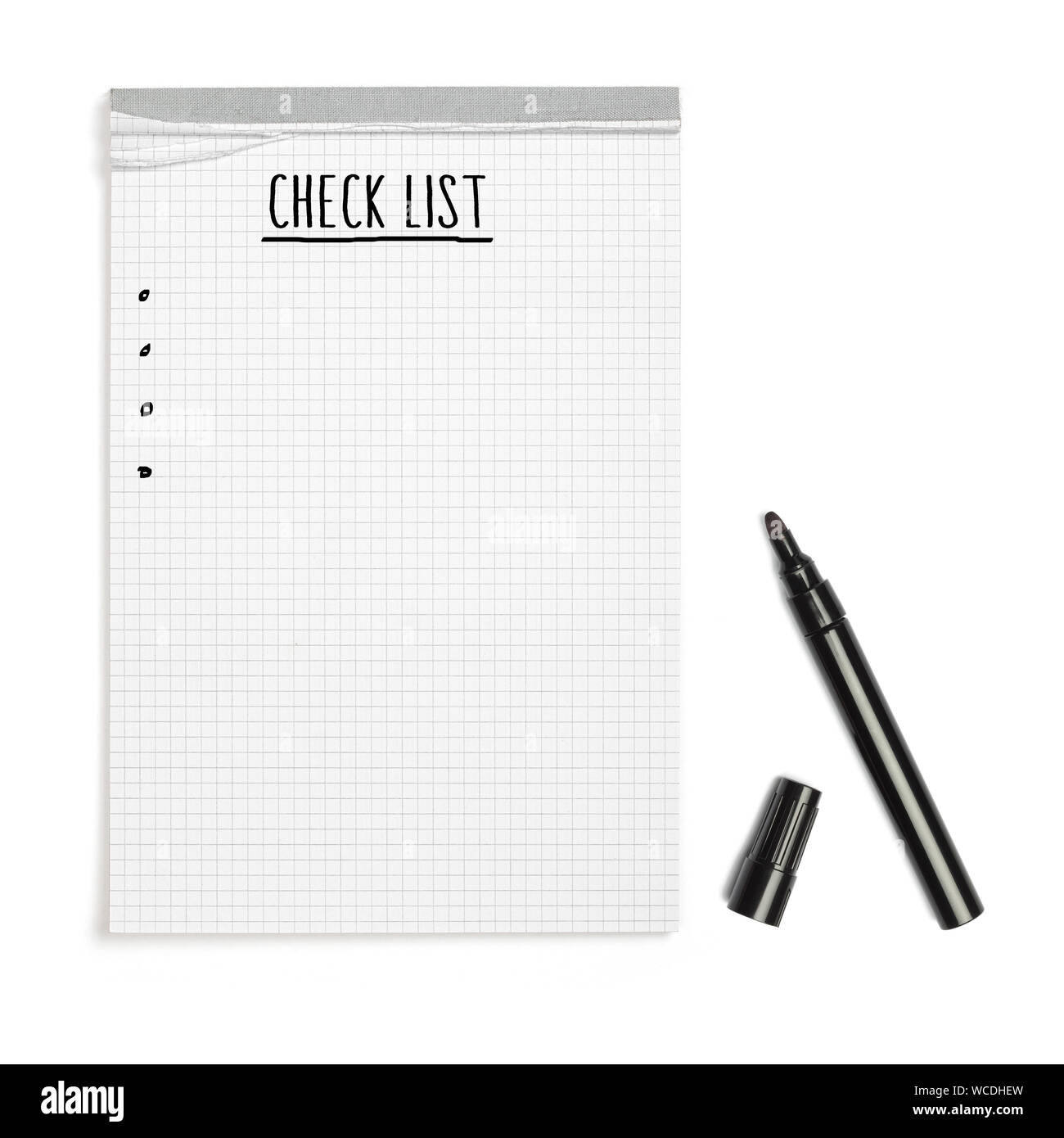 Checklist pen hi-res stock photography and images - Alamy