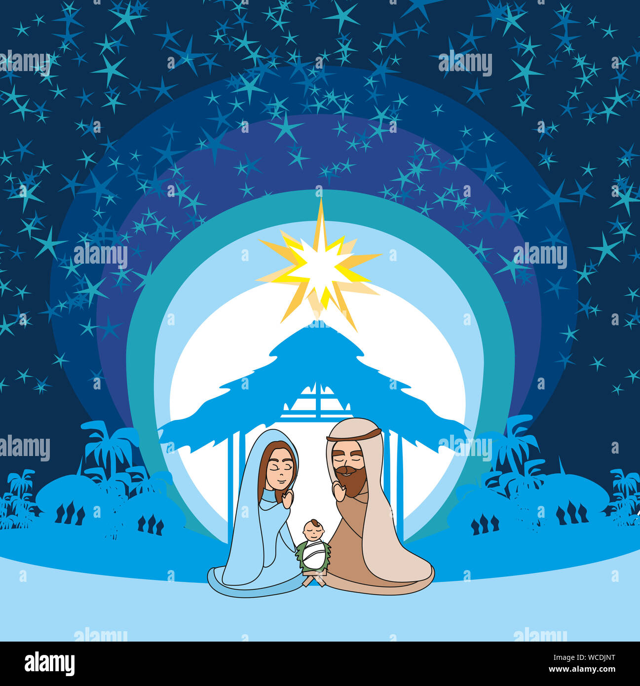 Birth of jesus bethlehem frame hi-res stock photography and images - Alamy