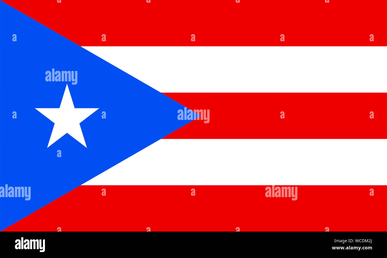 Puerto Rican flag or National flag of Puerto rico - Celebration, Events ...
