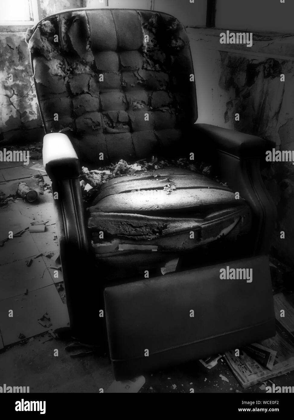 Torn seating hi-res stock photography and images - Alamy
