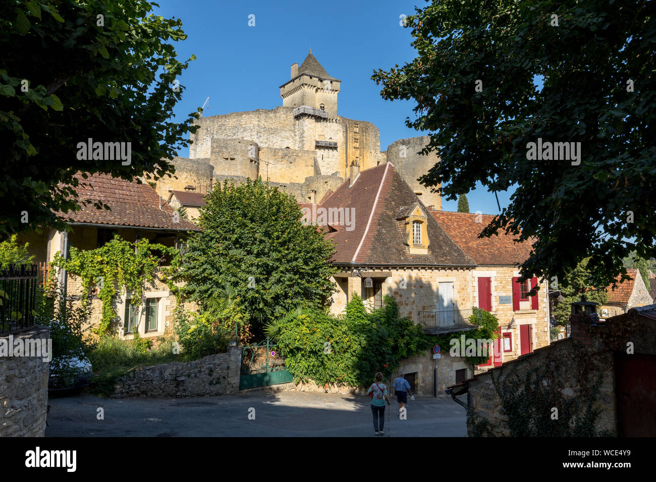 Chateau de Castelnaud, medieval fortress at Castelnaud-la-Chapelle ...