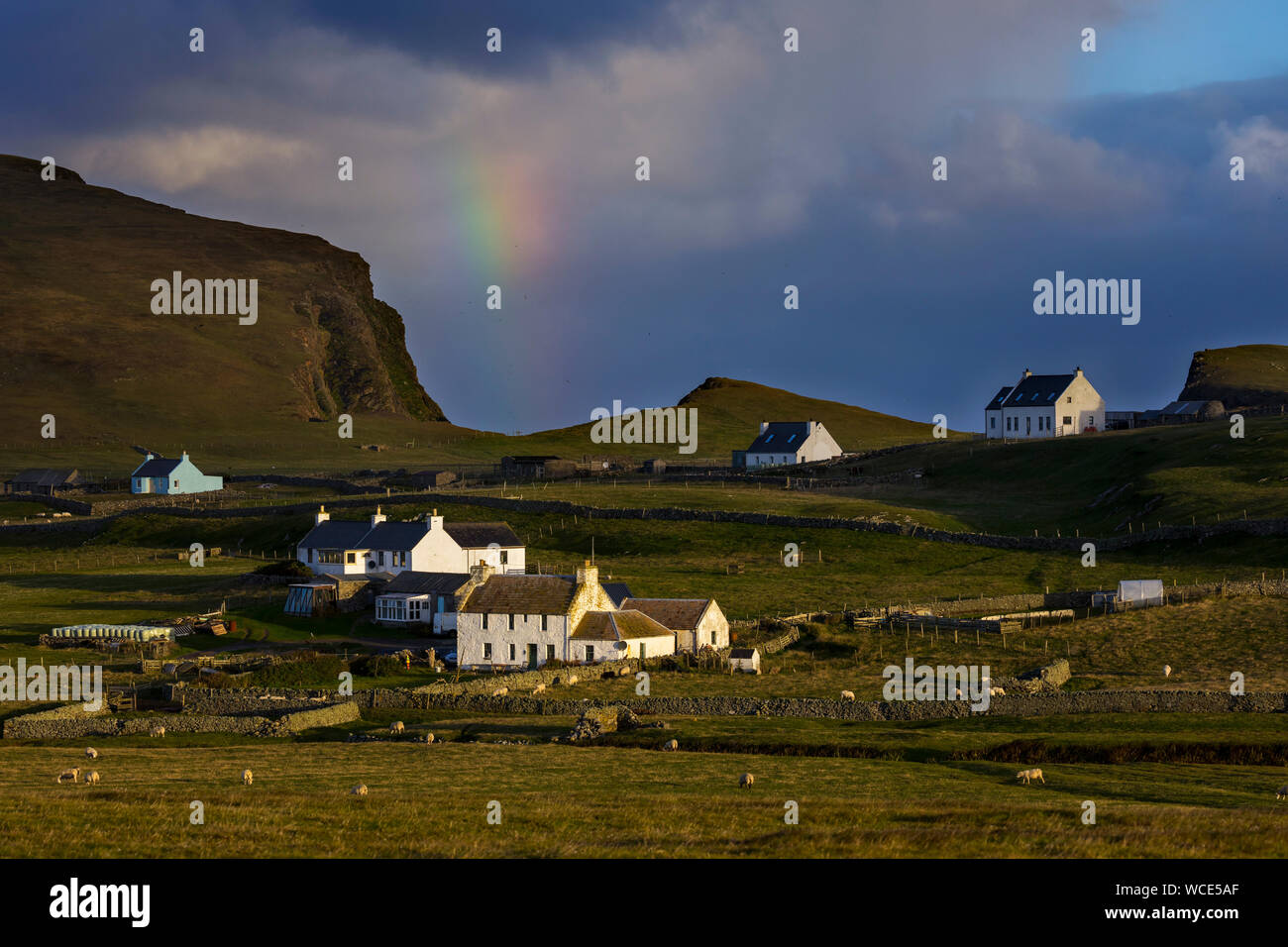 Fair isle landscape hi-res stock photography and images - Alamy