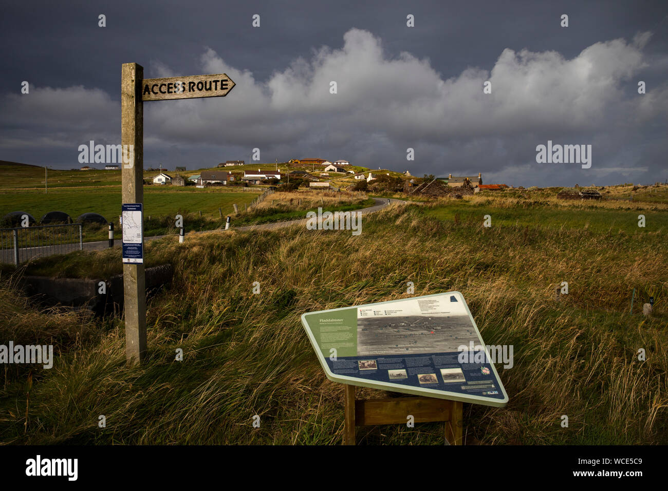 Shetland sign hi-res stock photography and images - Alamy