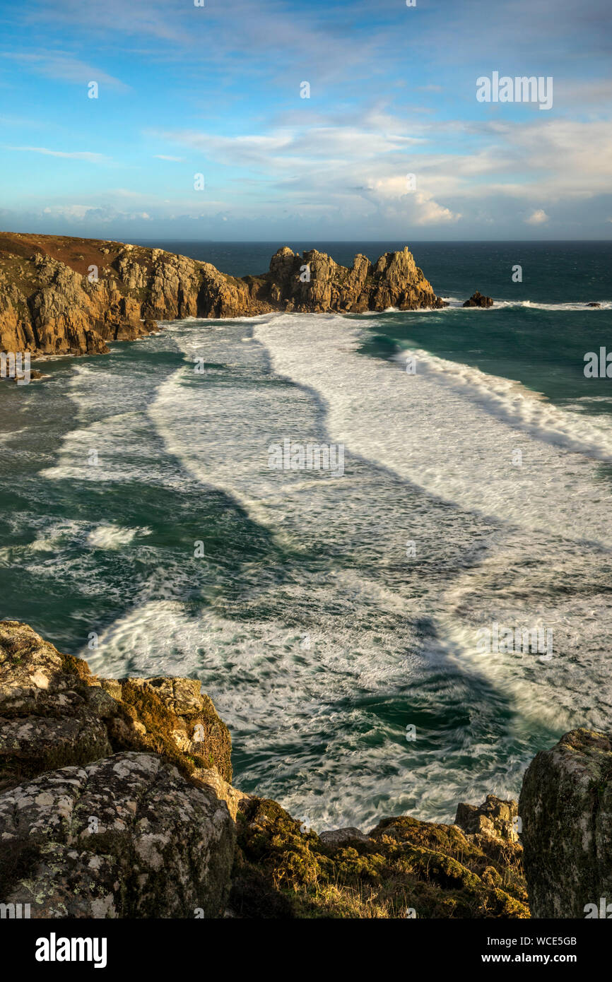 Logan rock headland hi-res stock photography and images - Alamy