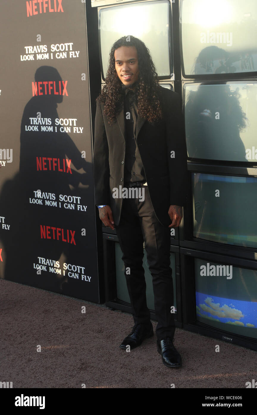 Santa Monica, Ca. 27th Aug, 2019. Shaheem Sanchez, at Travis Scott ...