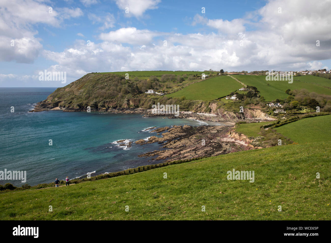 Talland cliff hi-res stock photography and images - Alamy