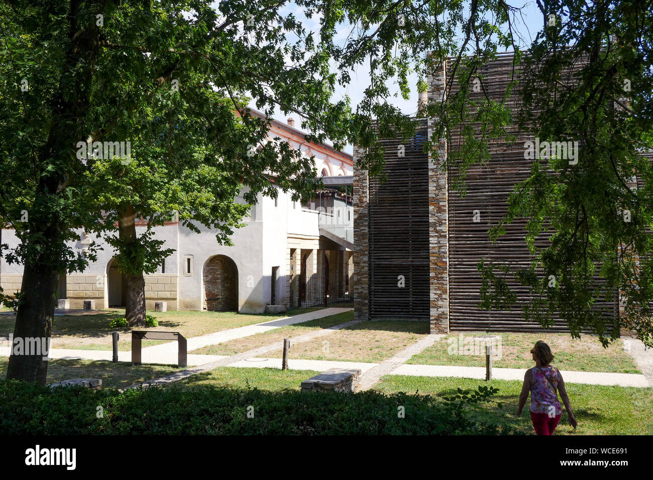La Grande Rouge, Former textile mill, Saint-Jean du Gard, Gard, France ...