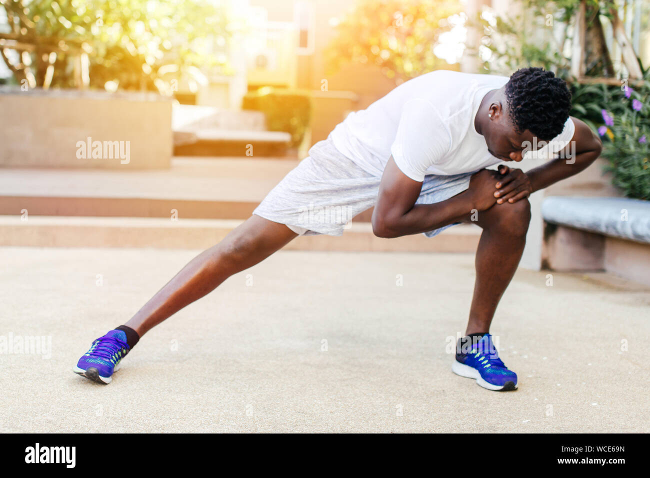 African exercise hi-res stock photography and images - Alamy