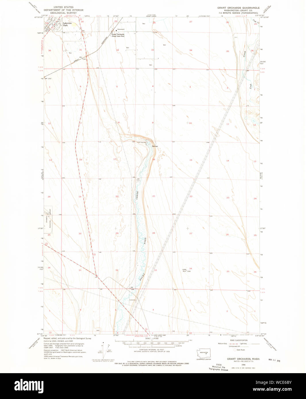 Map of orchards washington hi-res stock photography and images - Alamy