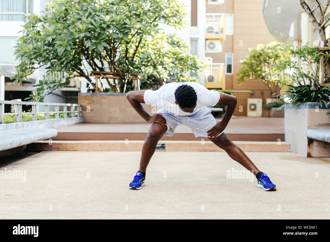 African exercise hi-res stock photography and images - Alamy