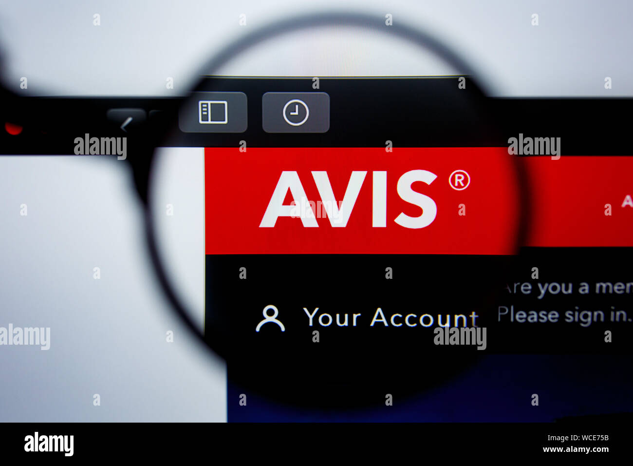 Los Angeles, California, USA - 29 Jule 2019: Illustrative Editorial of ...