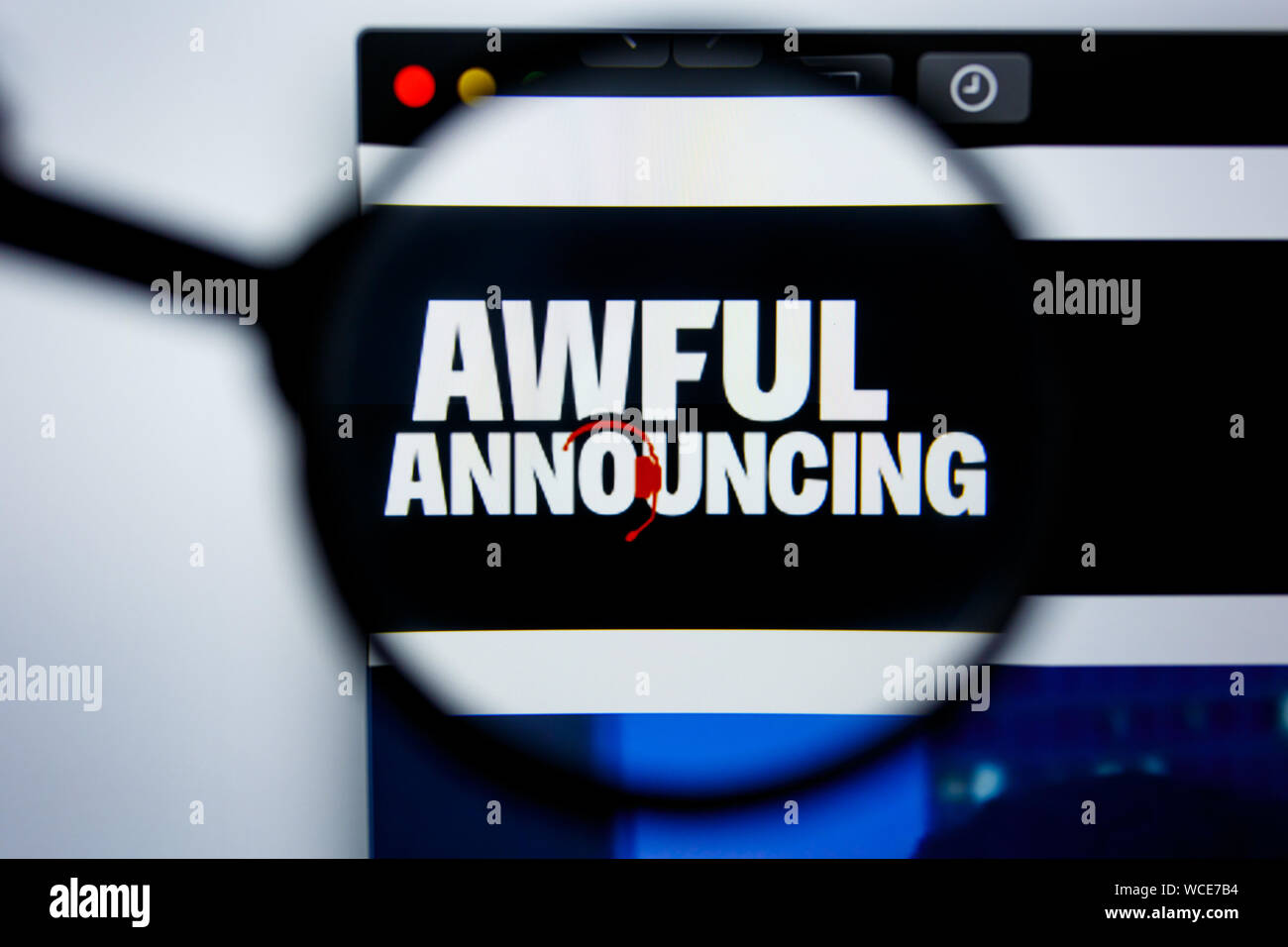 Los Angeles, California, USA - 29 Jule 2019: Illustrative Editorial of ...