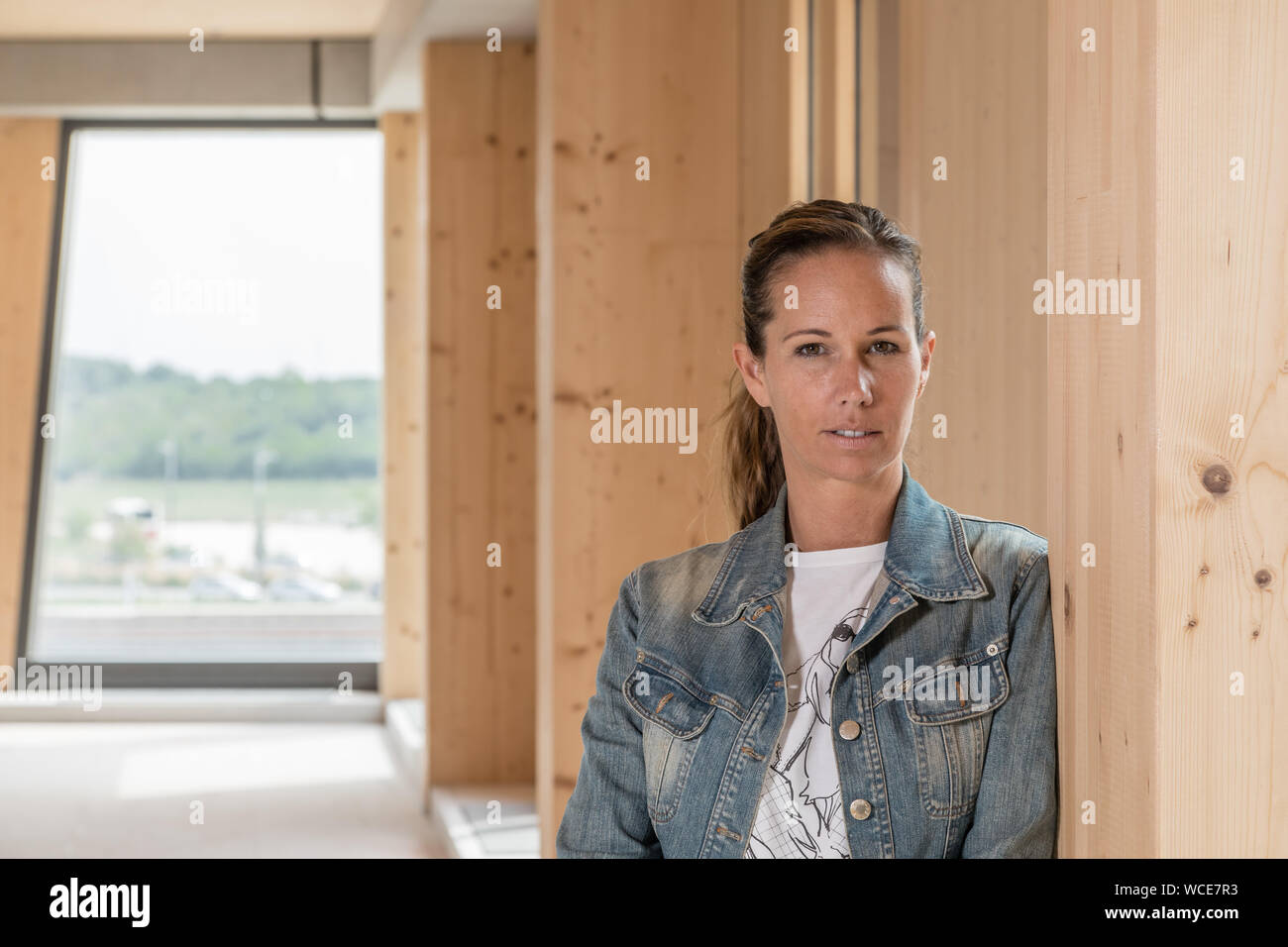 Vienna, Austria. 27th Aug, 2019. Caroline Palfy, master builder ...