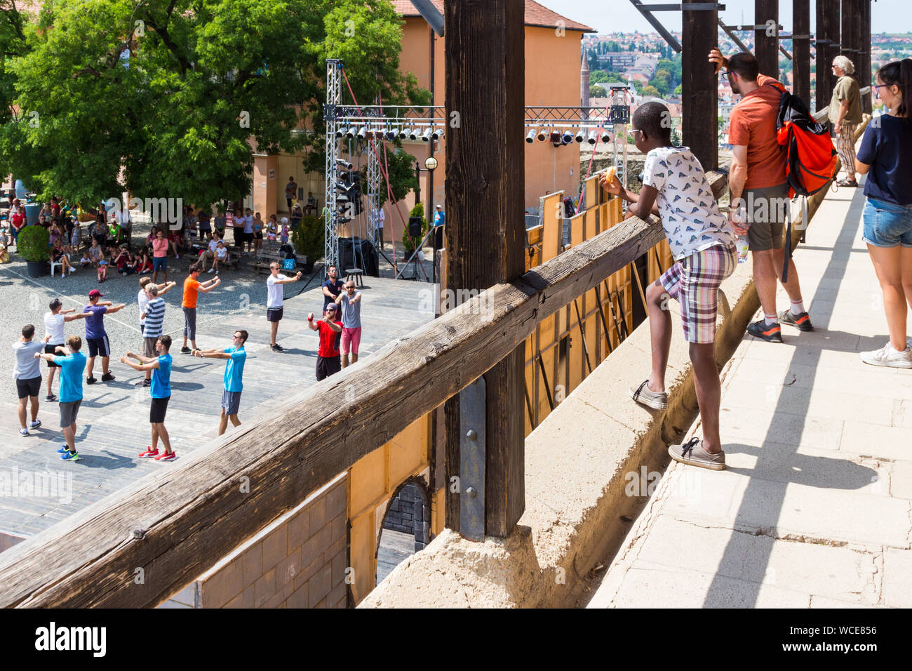 Rehearsal of The Stars of Eger (Egri Csillagok) musical based on ...