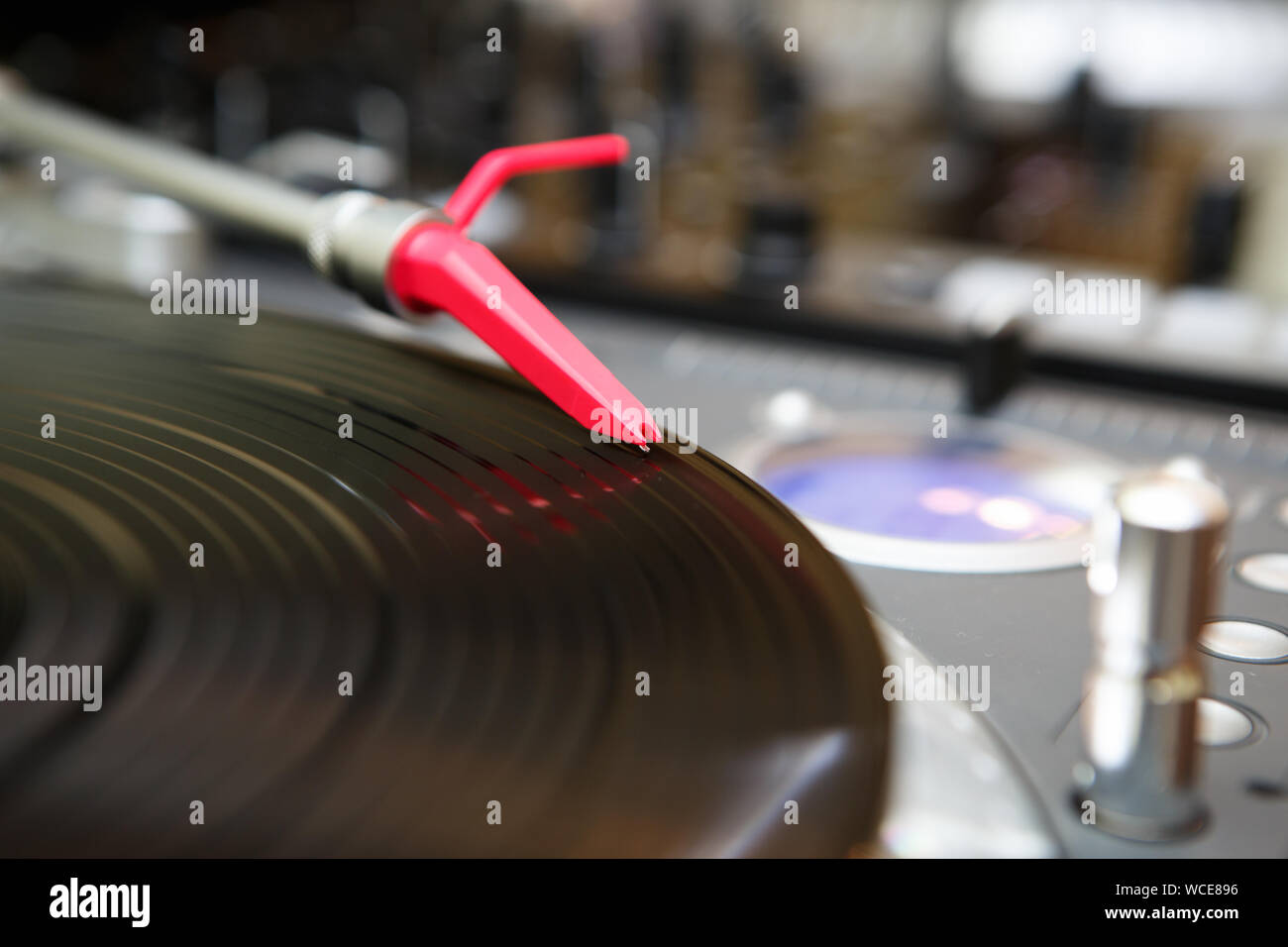 Red Record Player High Resolution Stock Photography and Images - Alamy