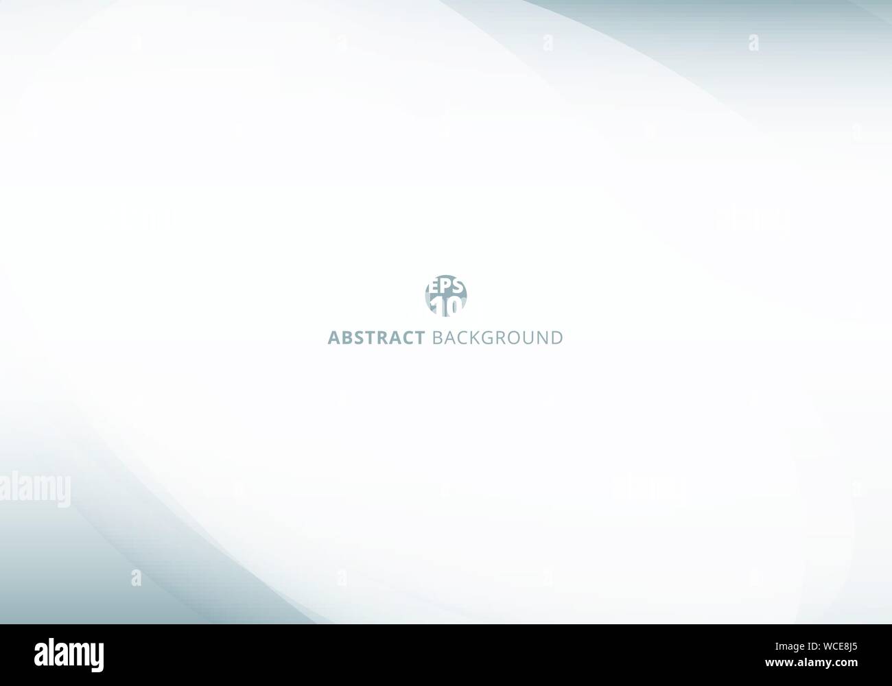 Abstract template elegant header and footers blue curve light template ...