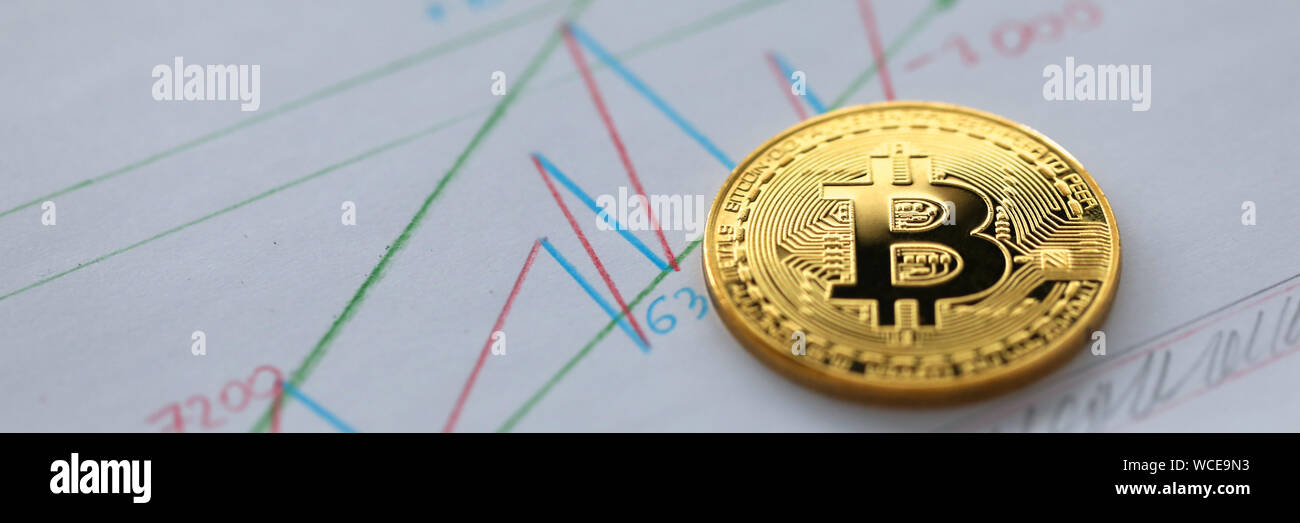 Bitcoin chart business great design for any purposes Stock Photo - Alamy