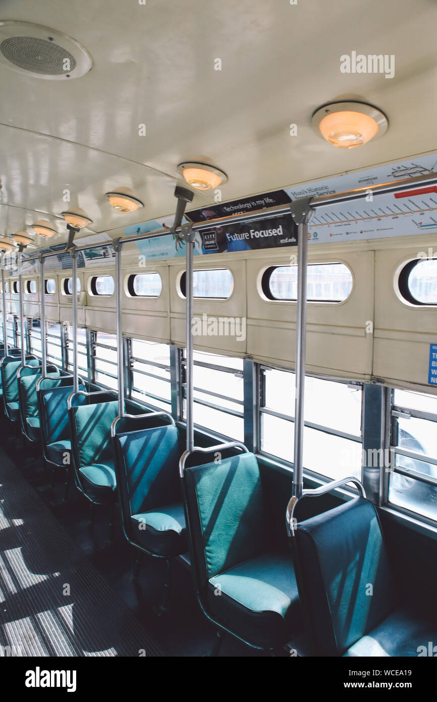 Interior tram hi-res stock photography and images - Alamy
