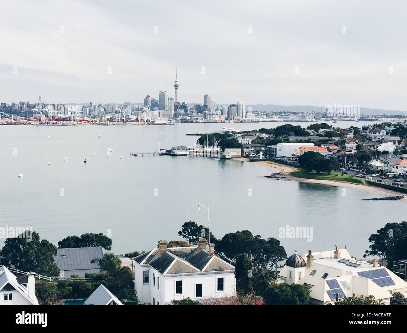 Auckland urban view hi-res stock photography and images - Alamy