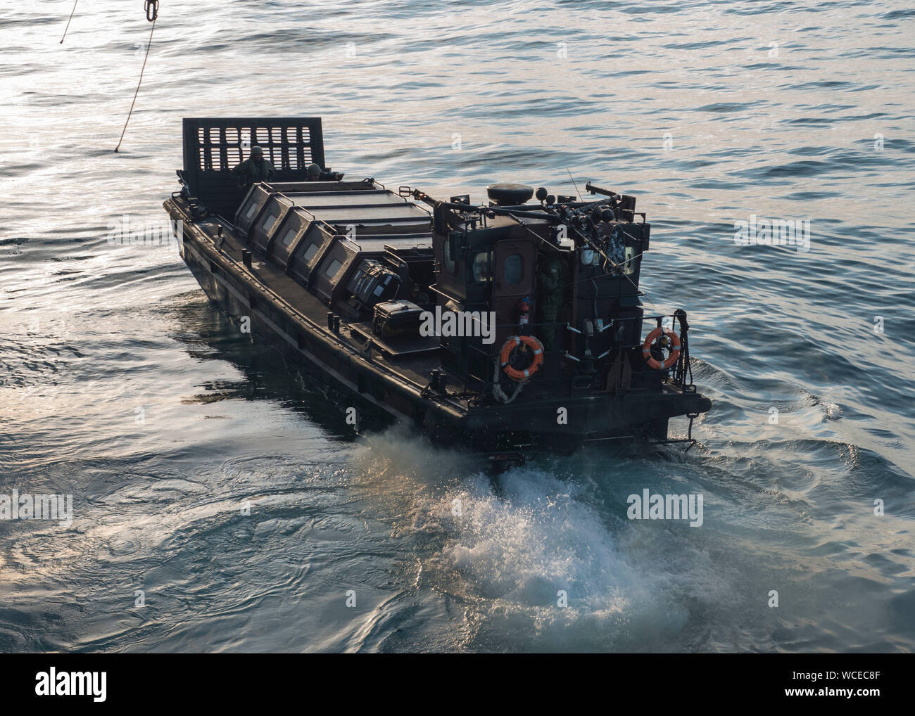 MARAMBAIA, Brazil (Aug. 27, 2016) – A Brazilian Navy landing craft ...