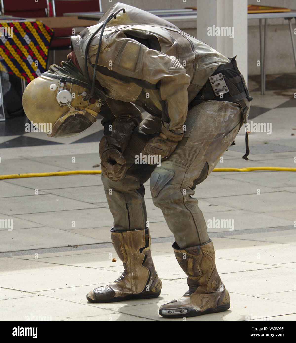 Astronaut stage show Stock Photo - Alamy