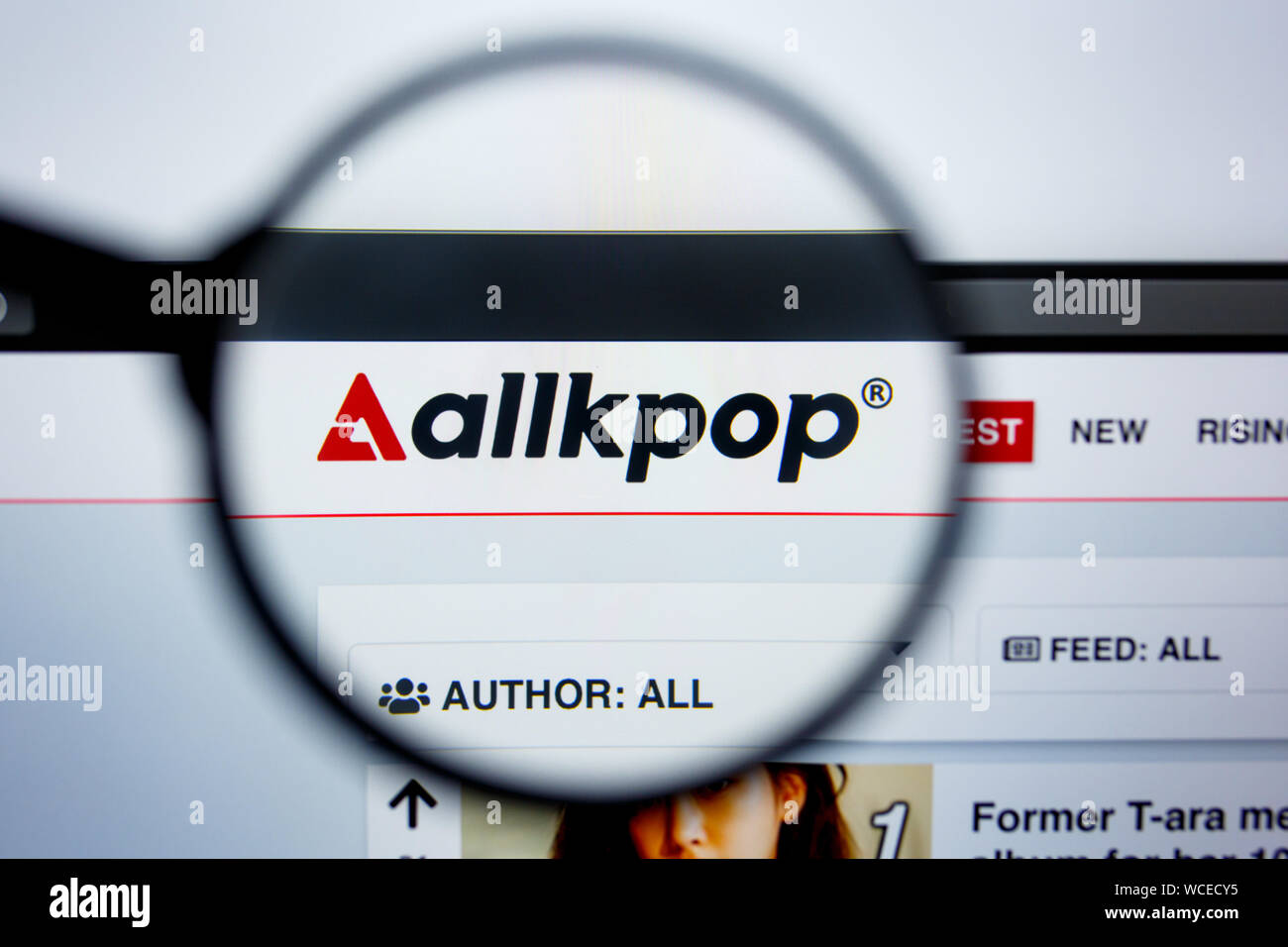 Los Angeles, California, USA - 29 Jule 2019: Illustrative Editorial of ...