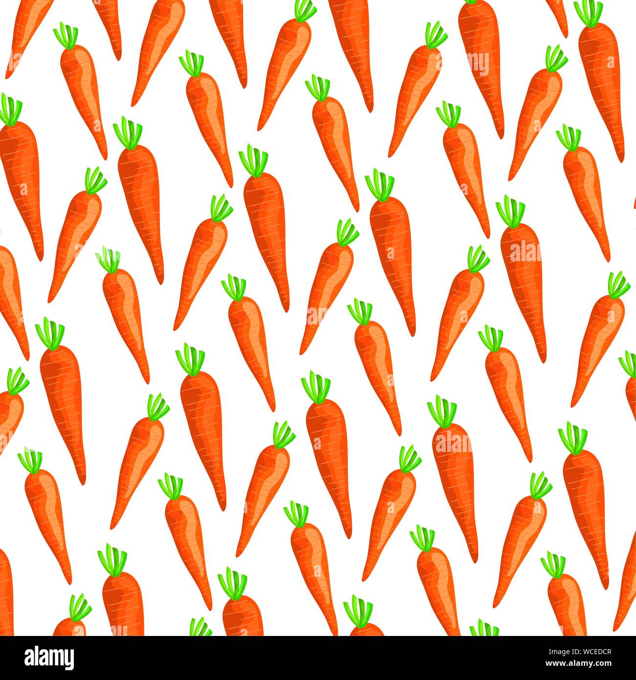 fresh carrots vegetables pattern background Stock Vector Image & Art ...