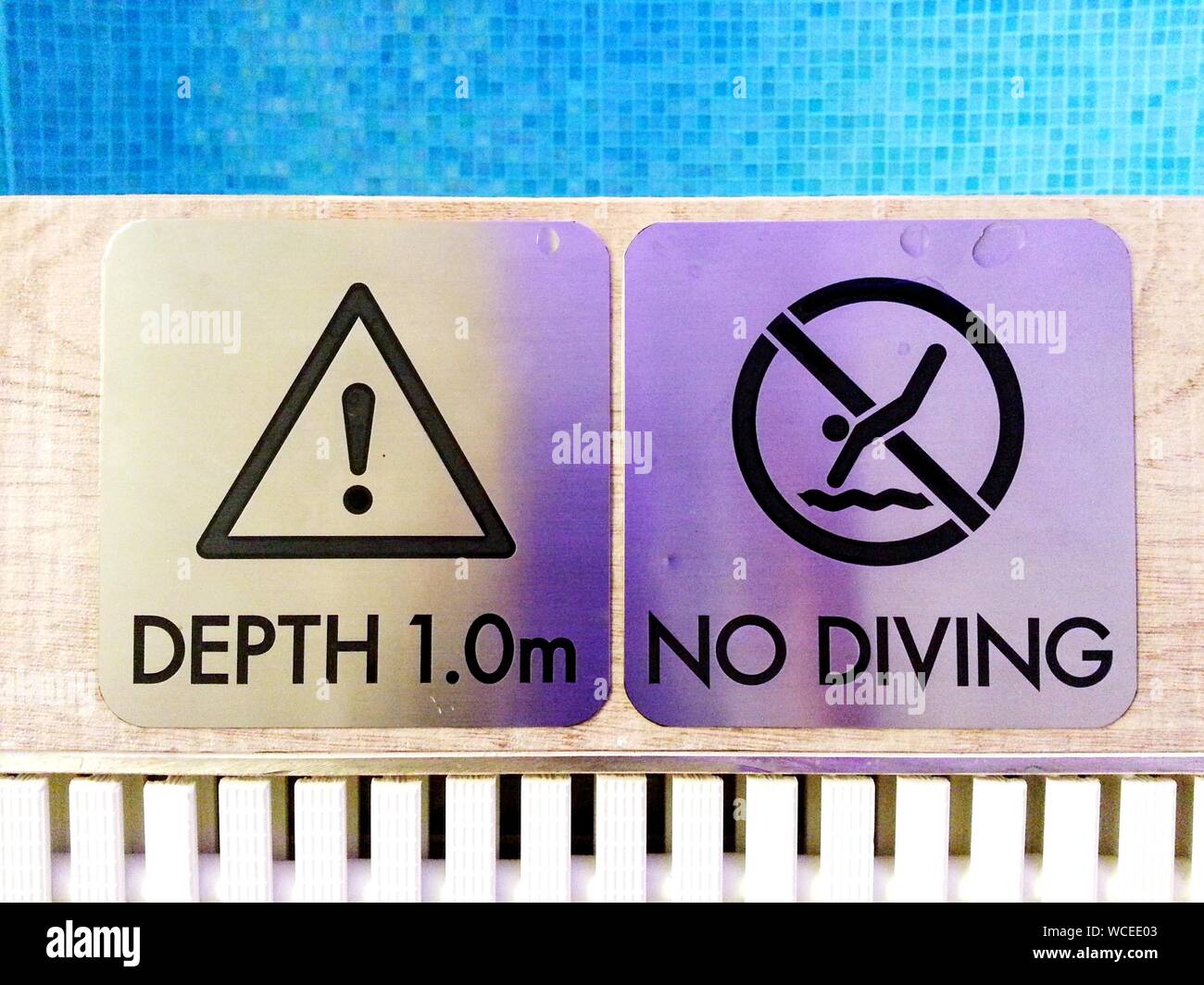 Warning view hi-res stock photography and images - Alamy