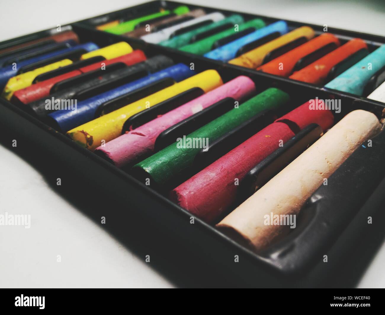 Crayons box hi-res stock photography and images - Alamy