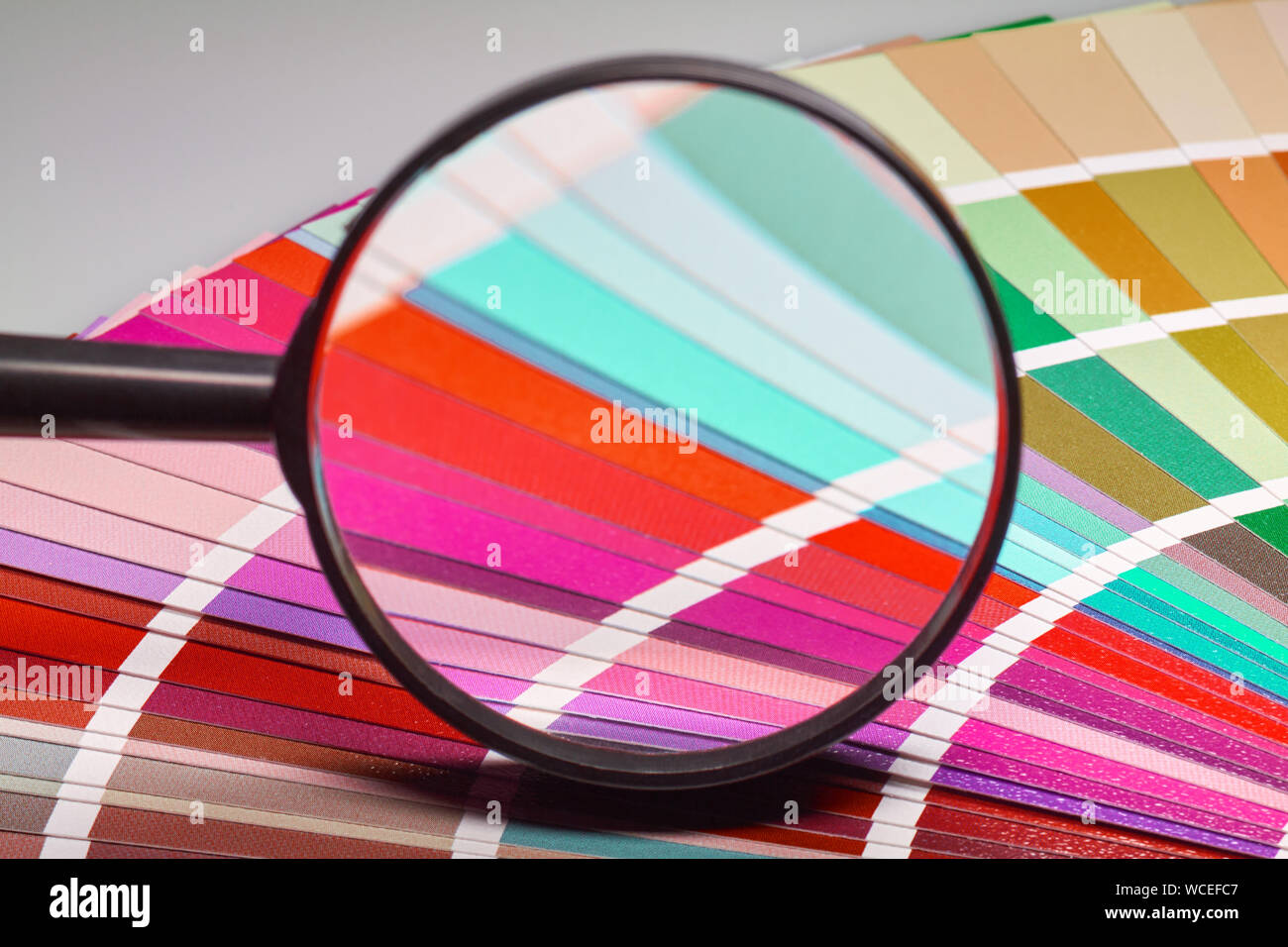 Close up color swatches hi-res stock photography and images - Alamy