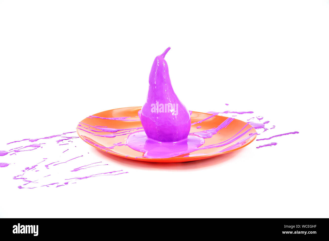 Purple pear hi-res stock photography and images - Alamy