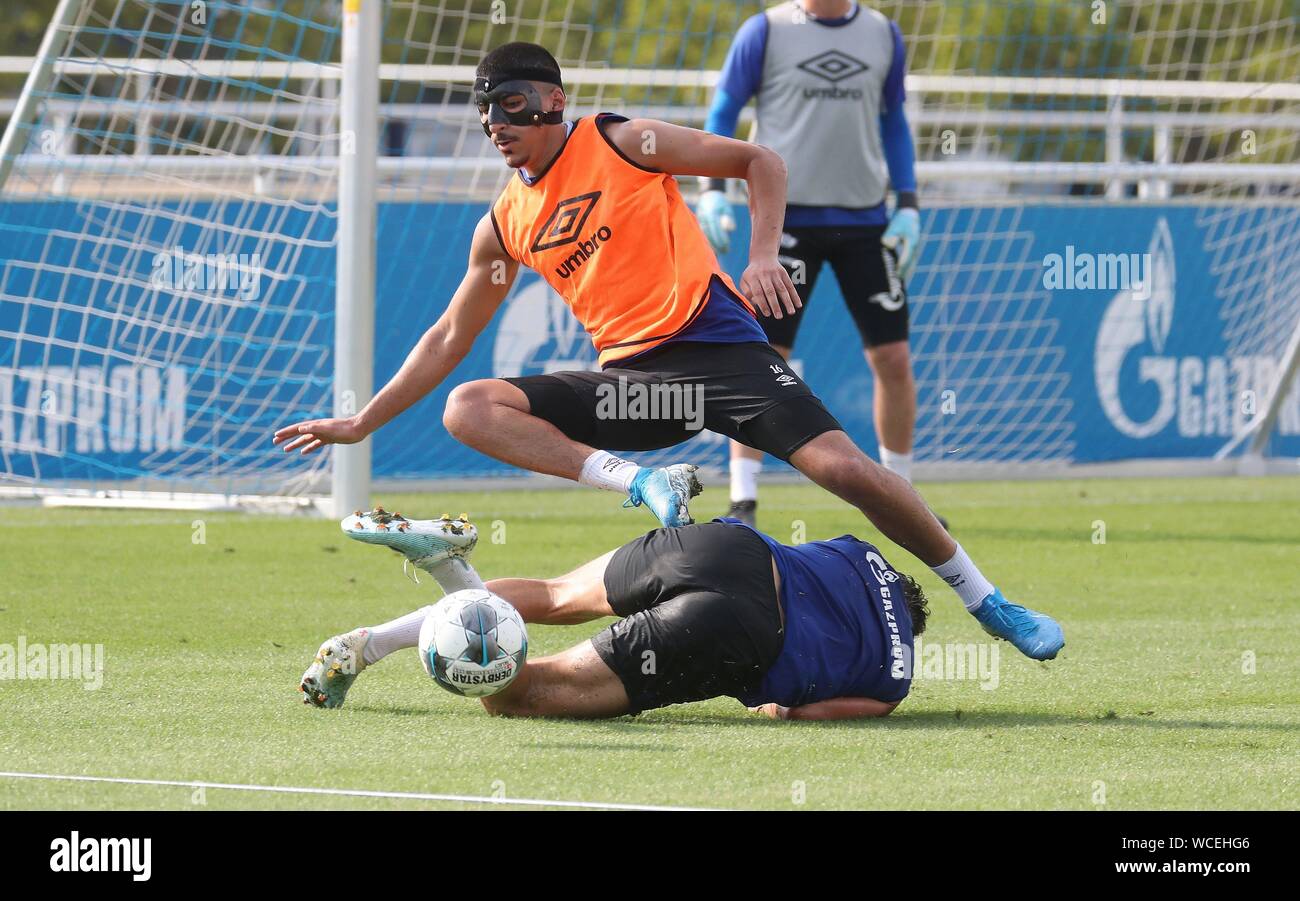 Gelsenkirchen, Deutschland. 27th Aug, 2019. firo: 27.08.2019 Football ...