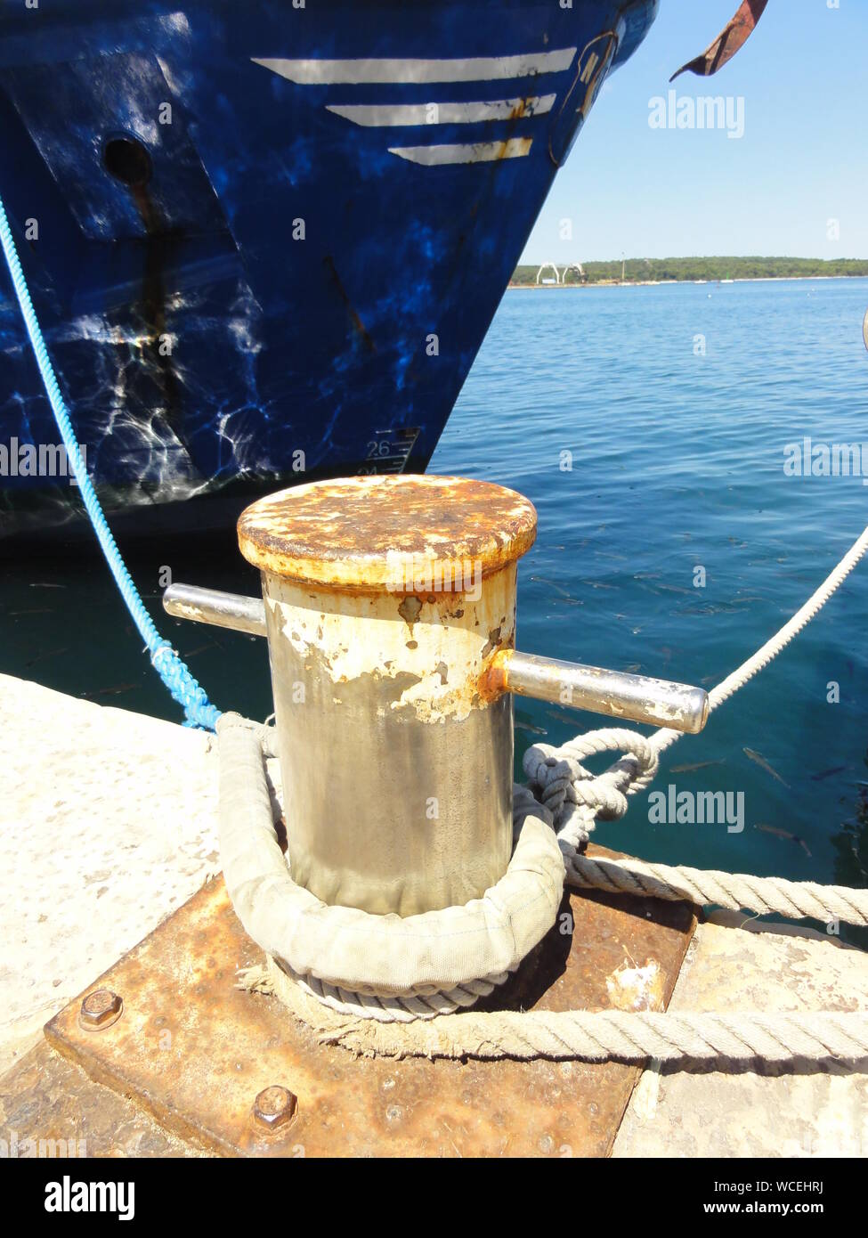 Ship Bollard High Resolution Stock Photography and Images - Alamy