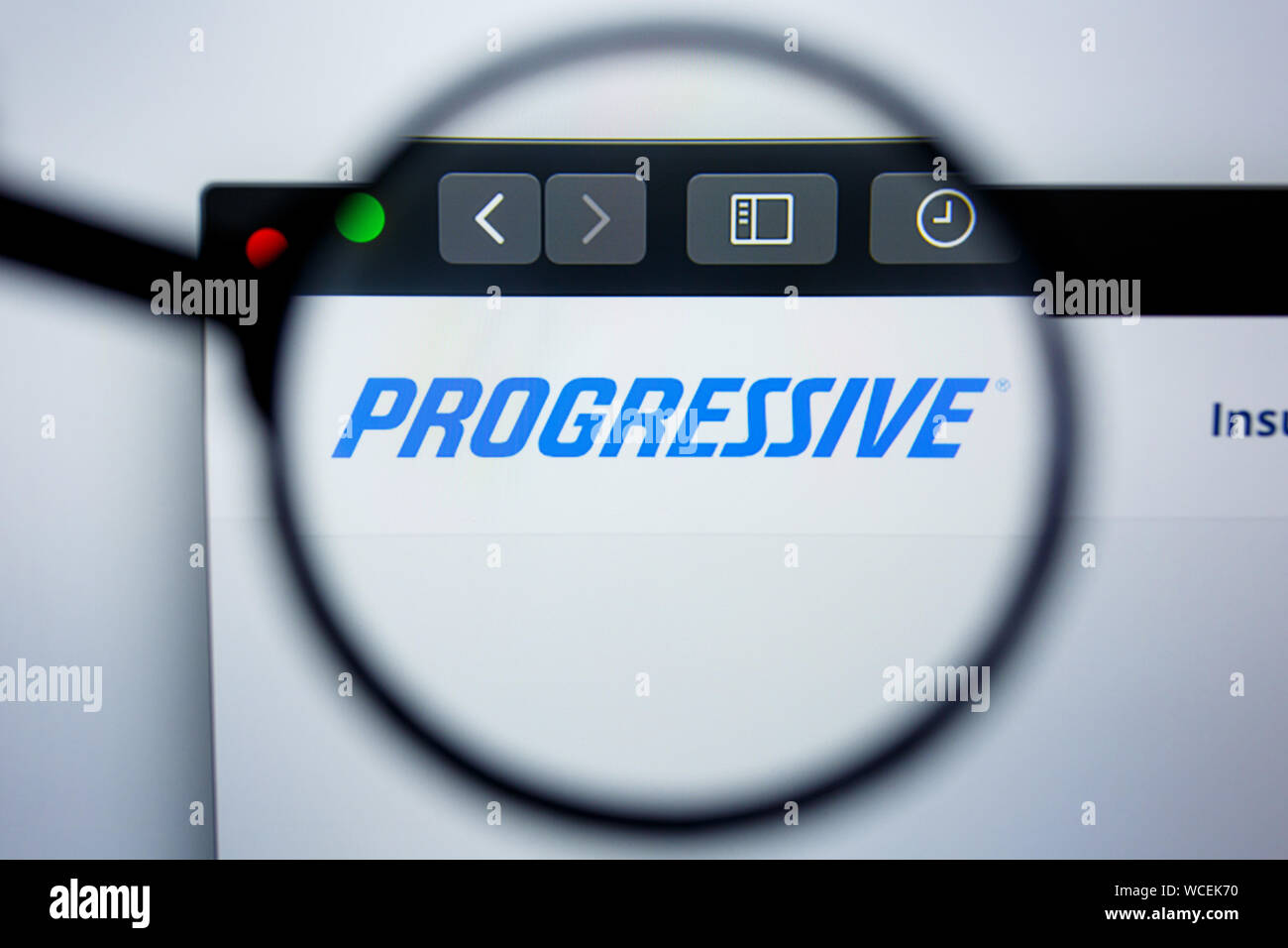 Progressive logo hi-res stock photography and images - Alamy