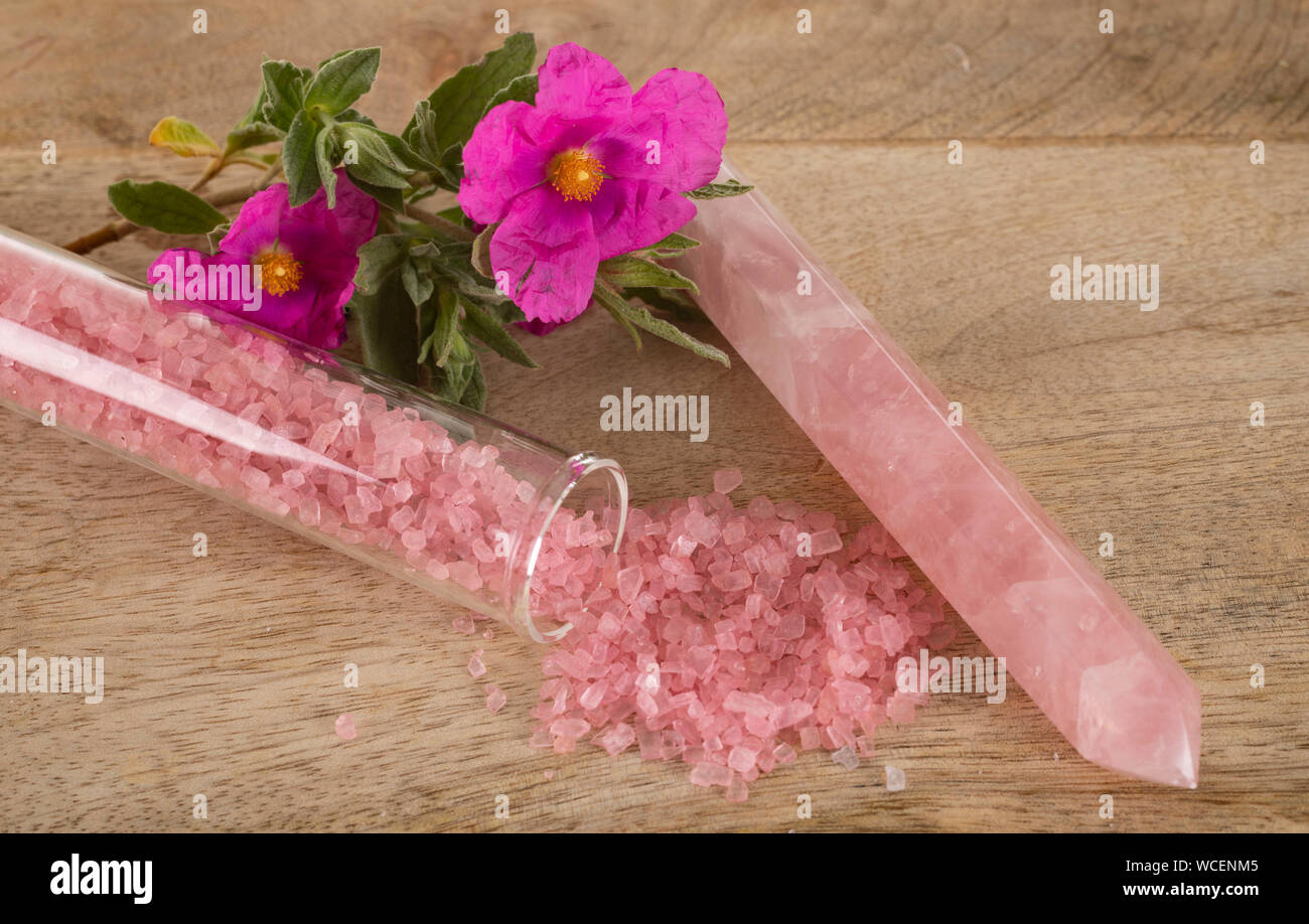 alternative medicine in front of white background Stock Photo - Alamy