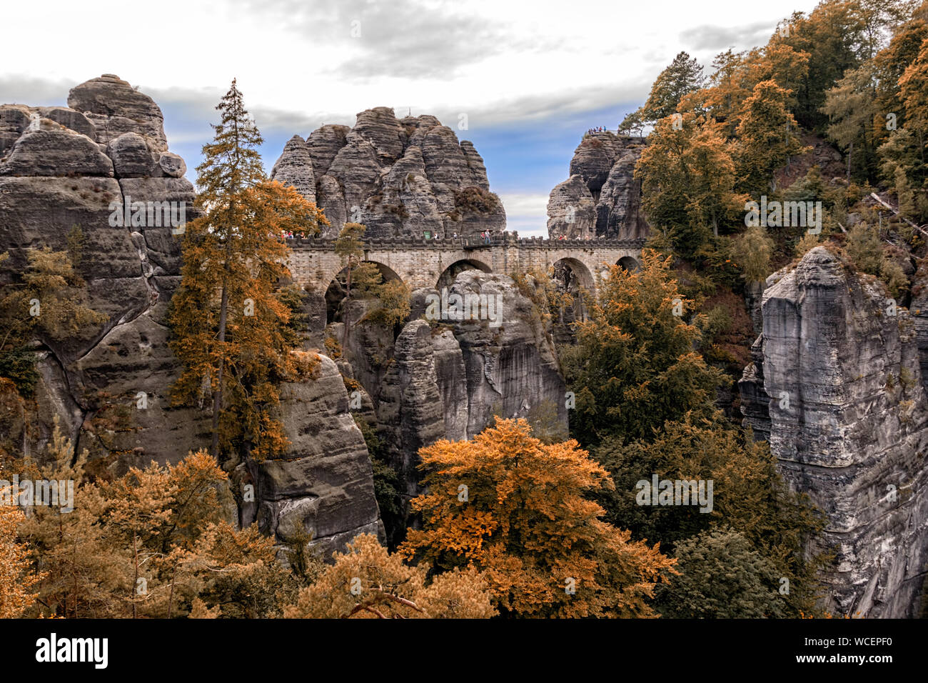 Bastei bridge hi-res stock photography and images - Alamy