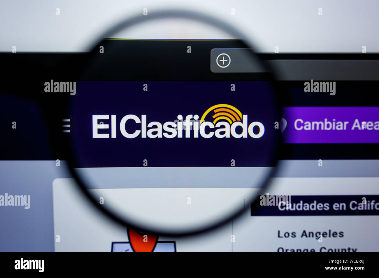 Los Angeles, California, USA - 29 Jule 2019: Illustrative Editorial of ...