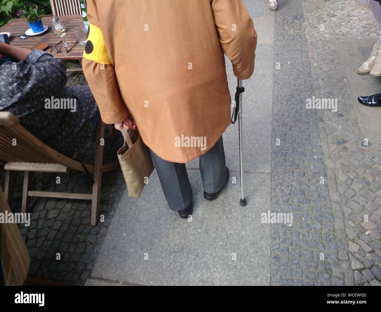 Woman Cane High Resolution Stock Photography and Images - Alamy