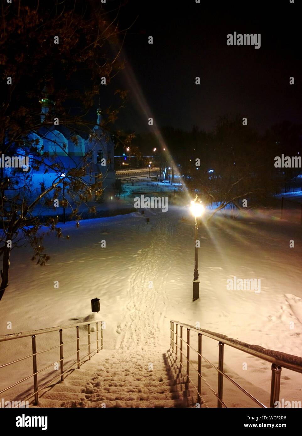 Lamp Post Snow High Resolution Stock Photography and Images - Alamy