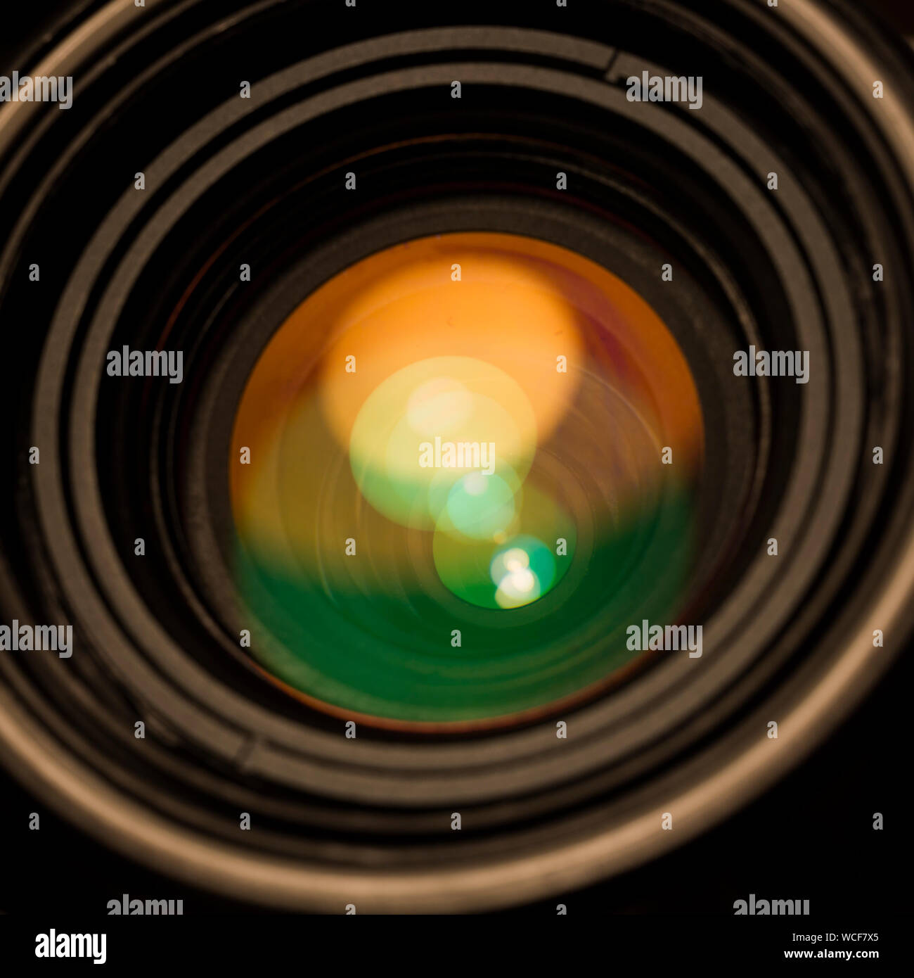 Circular camera lens hi-res stock photography and images - Alamy