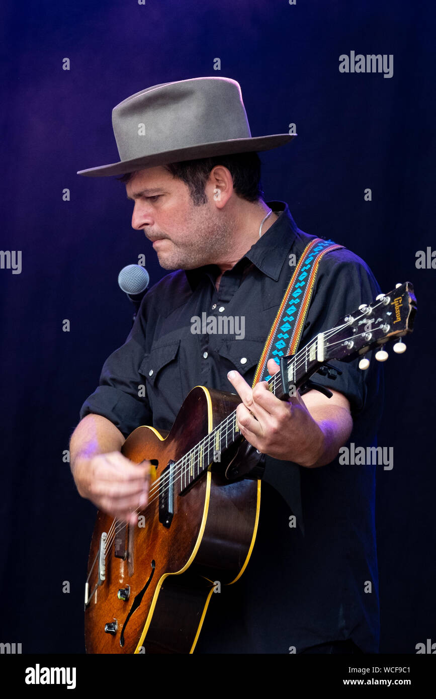Trondheim, Norway. August 16th, 2019. The South African singer and ...