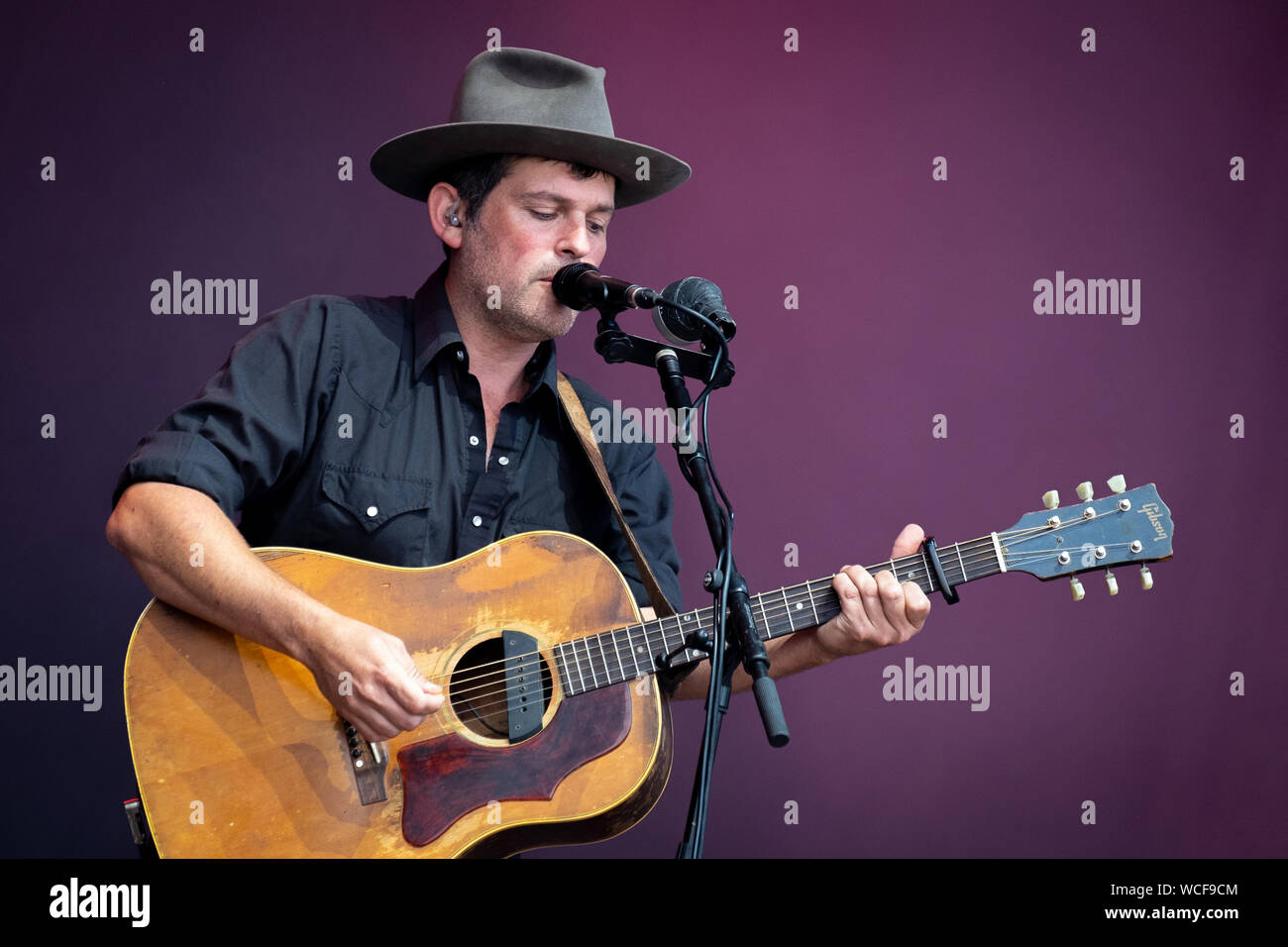Trondheim, Norway. August 16th, 2019. The South African singer and ...