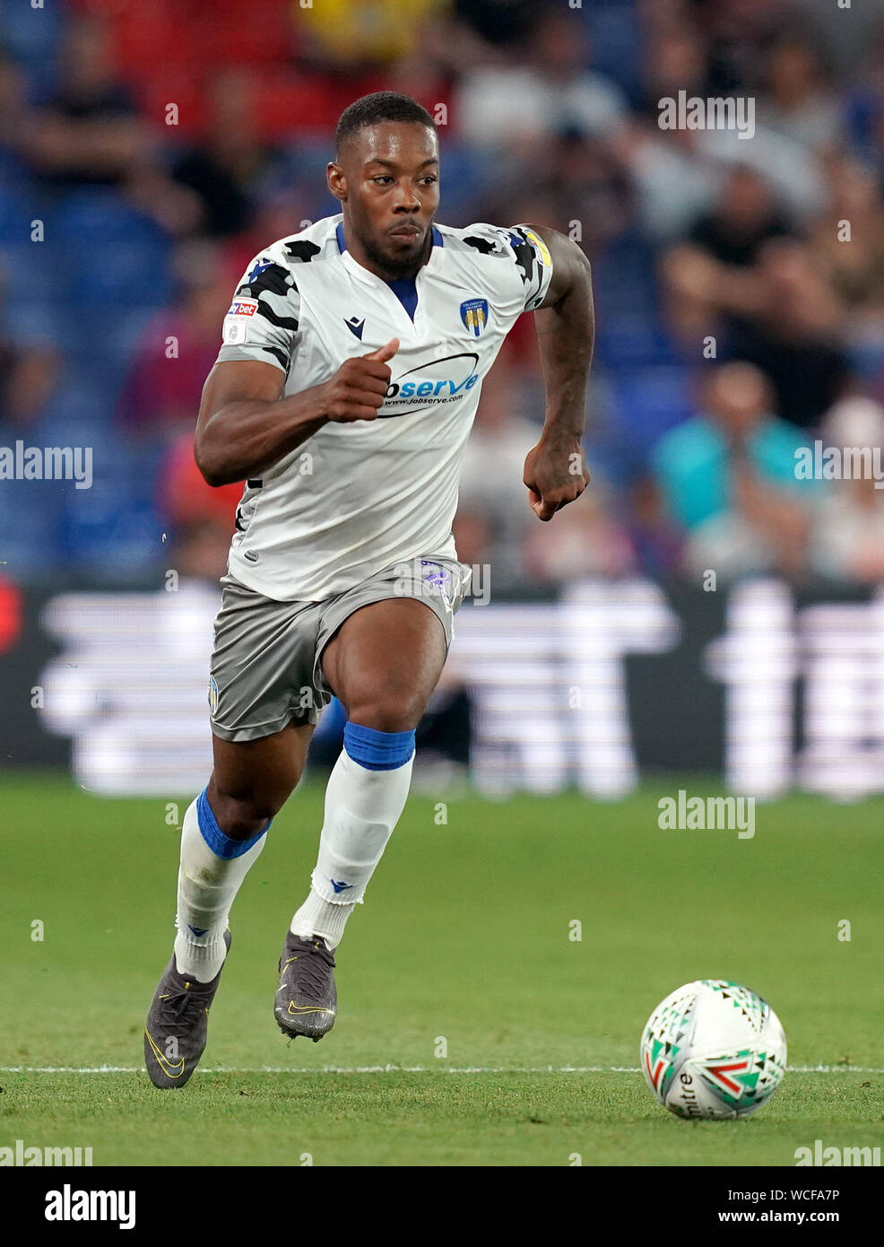 Colchester United's Ryan Jackson Stock Photo - Alamy