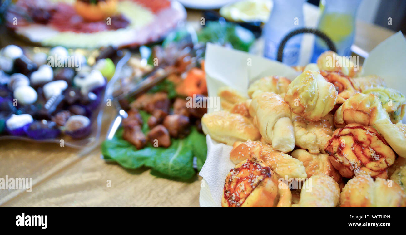 Unhealthy foods table hi-res stock photography and images - Alamy