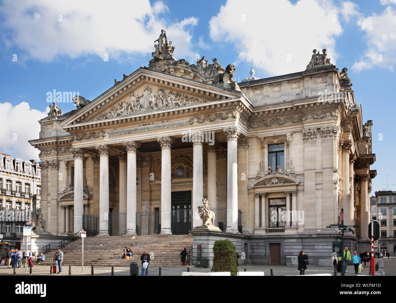 Brussels stock exchange hi-res stock photography and images - Alamy