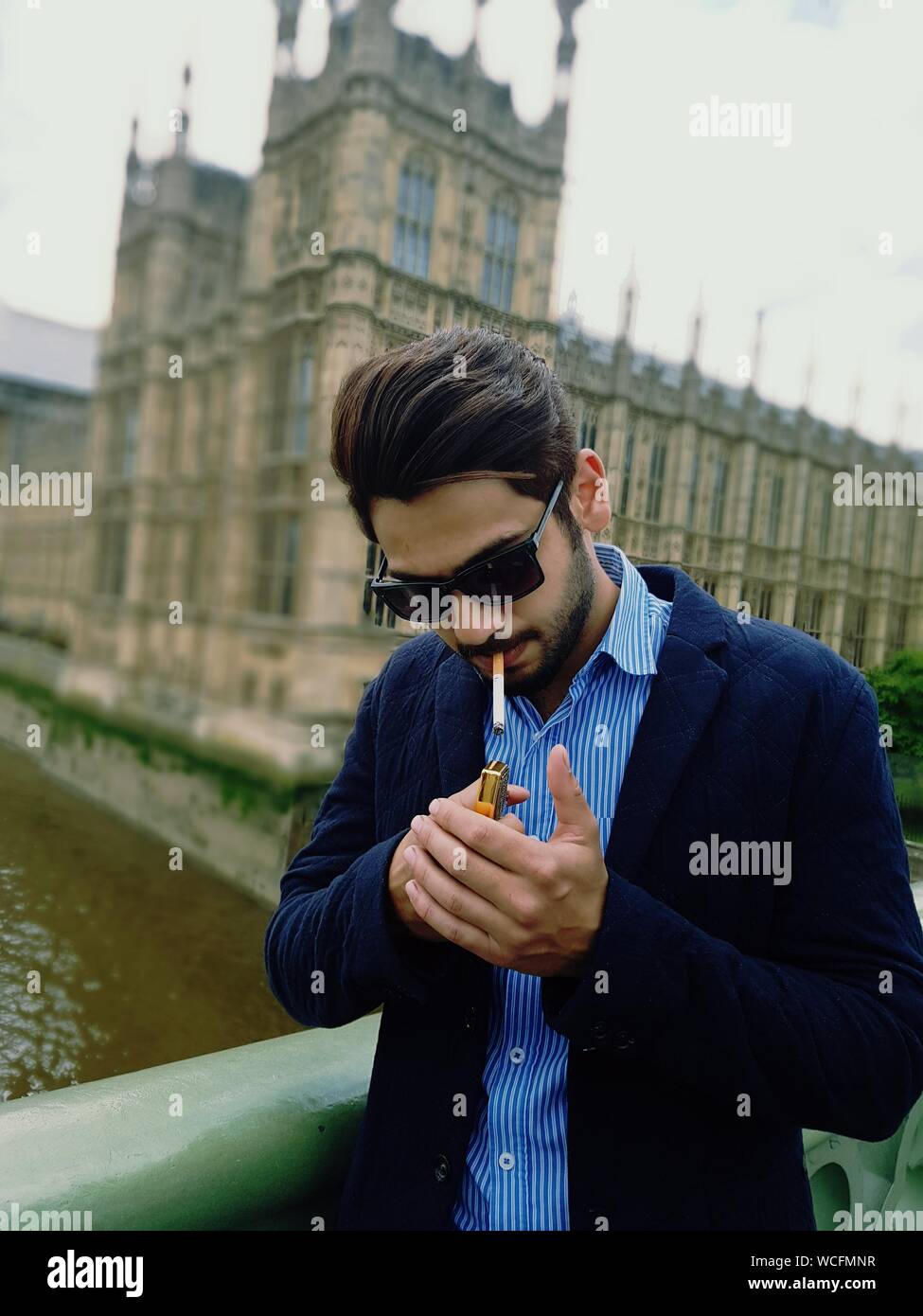 Handsome man blazer fashion hi-res stock photography and images - Alamy