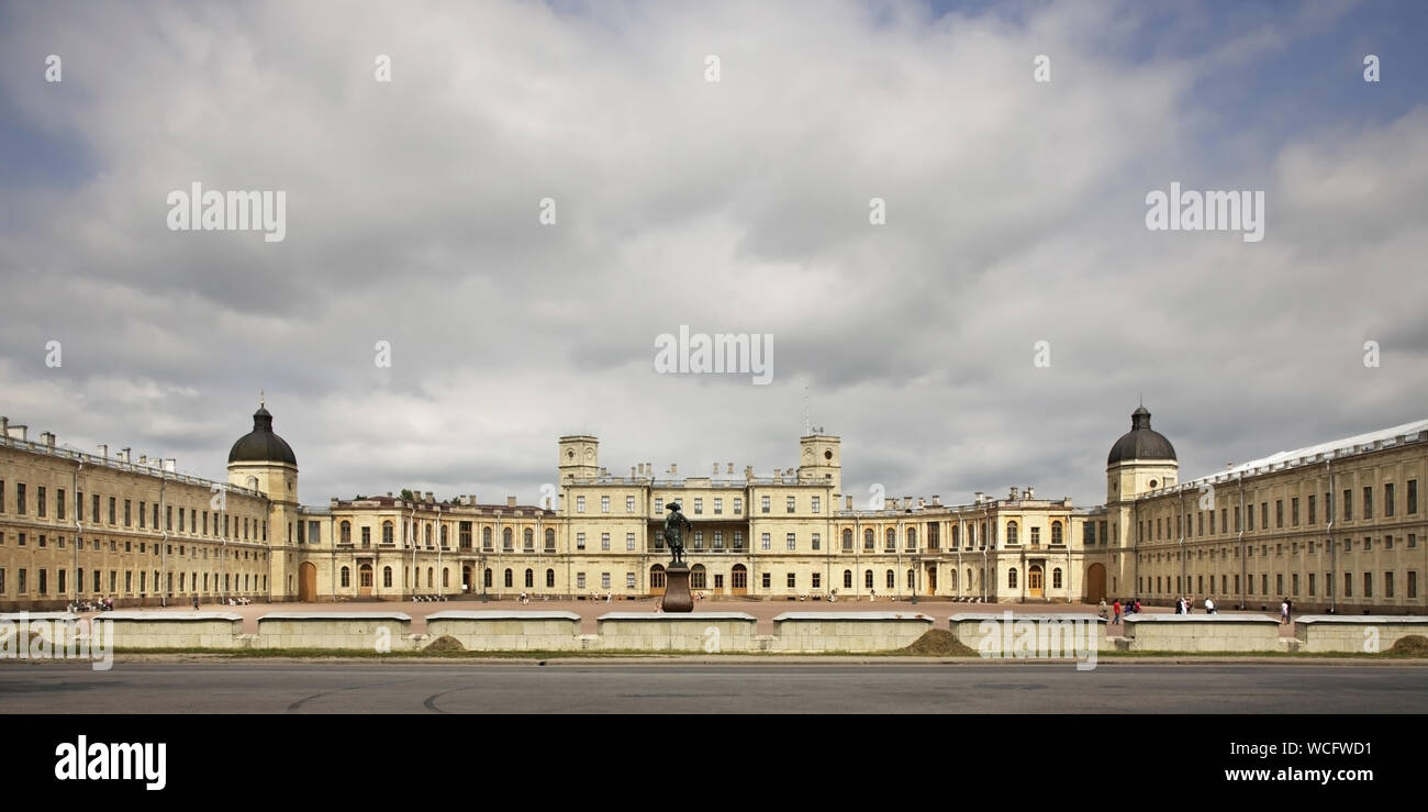 Great Gatchina Palace. Russia Stock Photo - Alamy