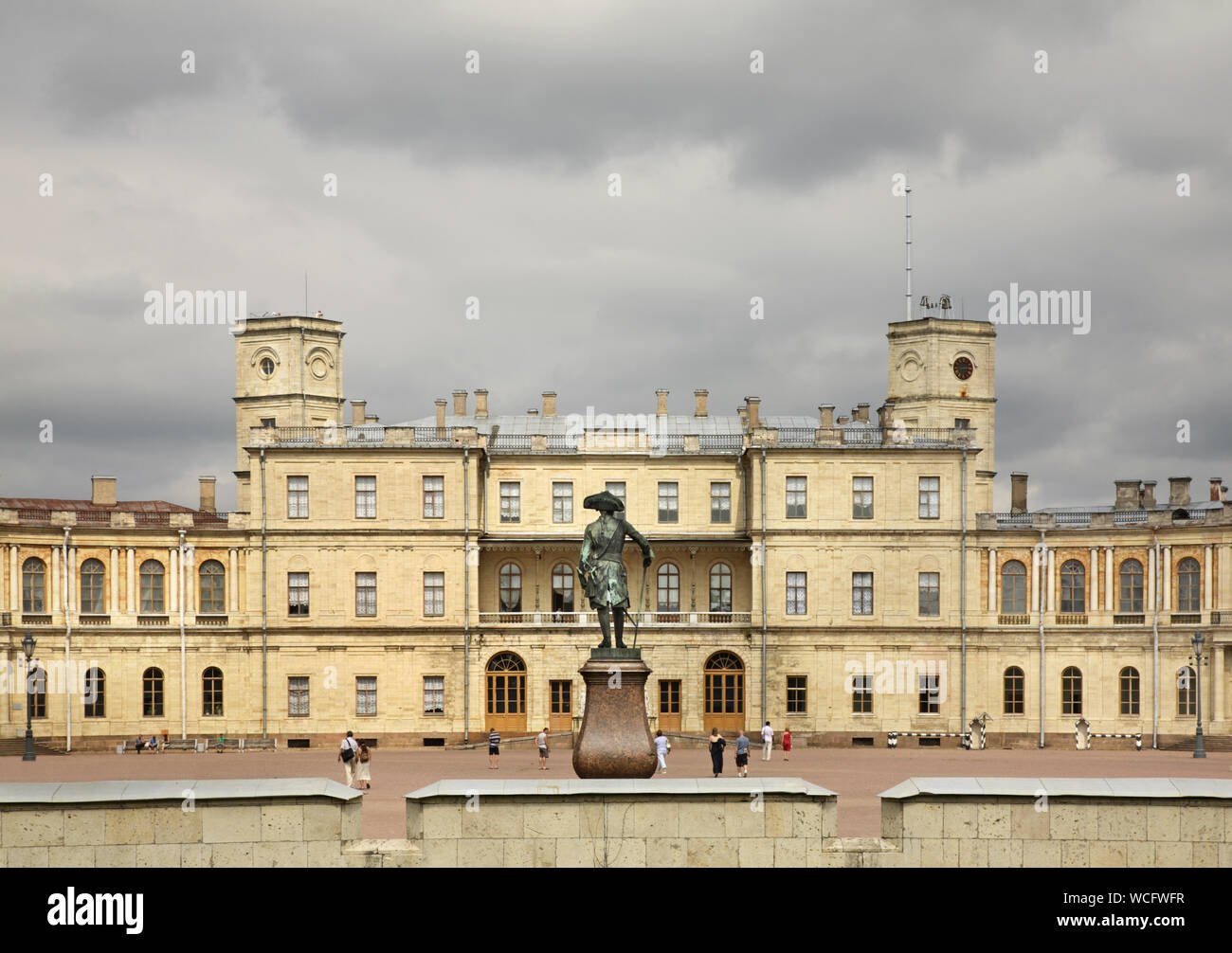 Great Gatchina Palace. Russia Stock Photo - Alamy
